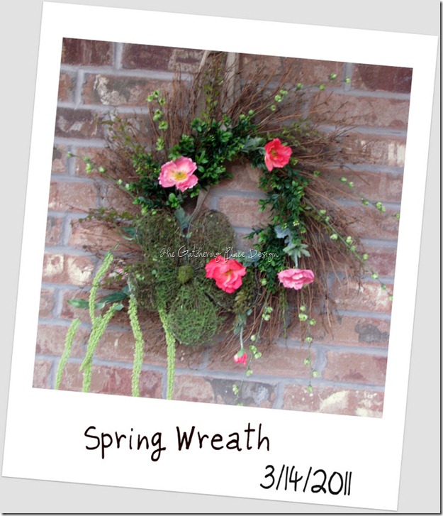 The Gathering Place Design: Whimsical Spring Wreath Tutorial